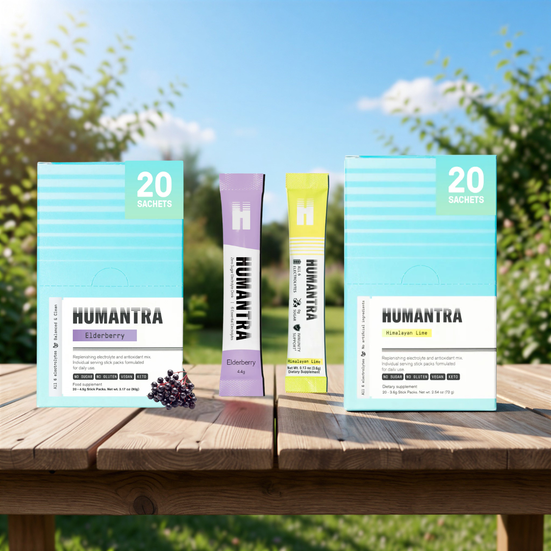 Buy Humantra Electrolyte Elderberry 90g And Humantra Electrolyte ...