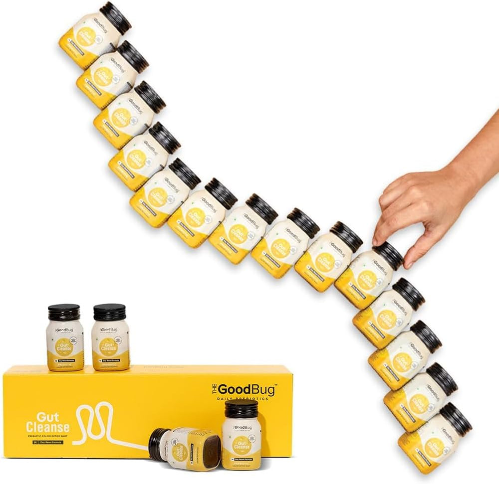 The Good Bug Gut Cleanse Shots | Pack Of 14 | Detox Shots | Improves D